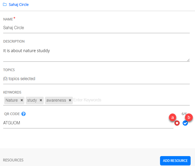 Link and Unlink QR Code